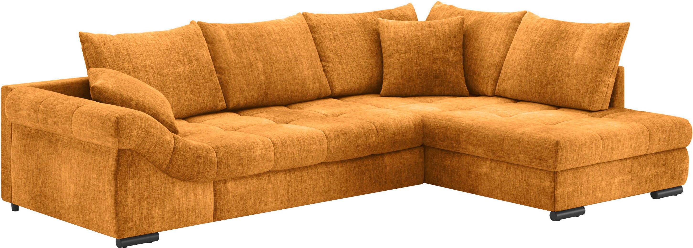 Mr Couch Ecksofa Allegro L Form Mit Hochschläfer Bettauszug